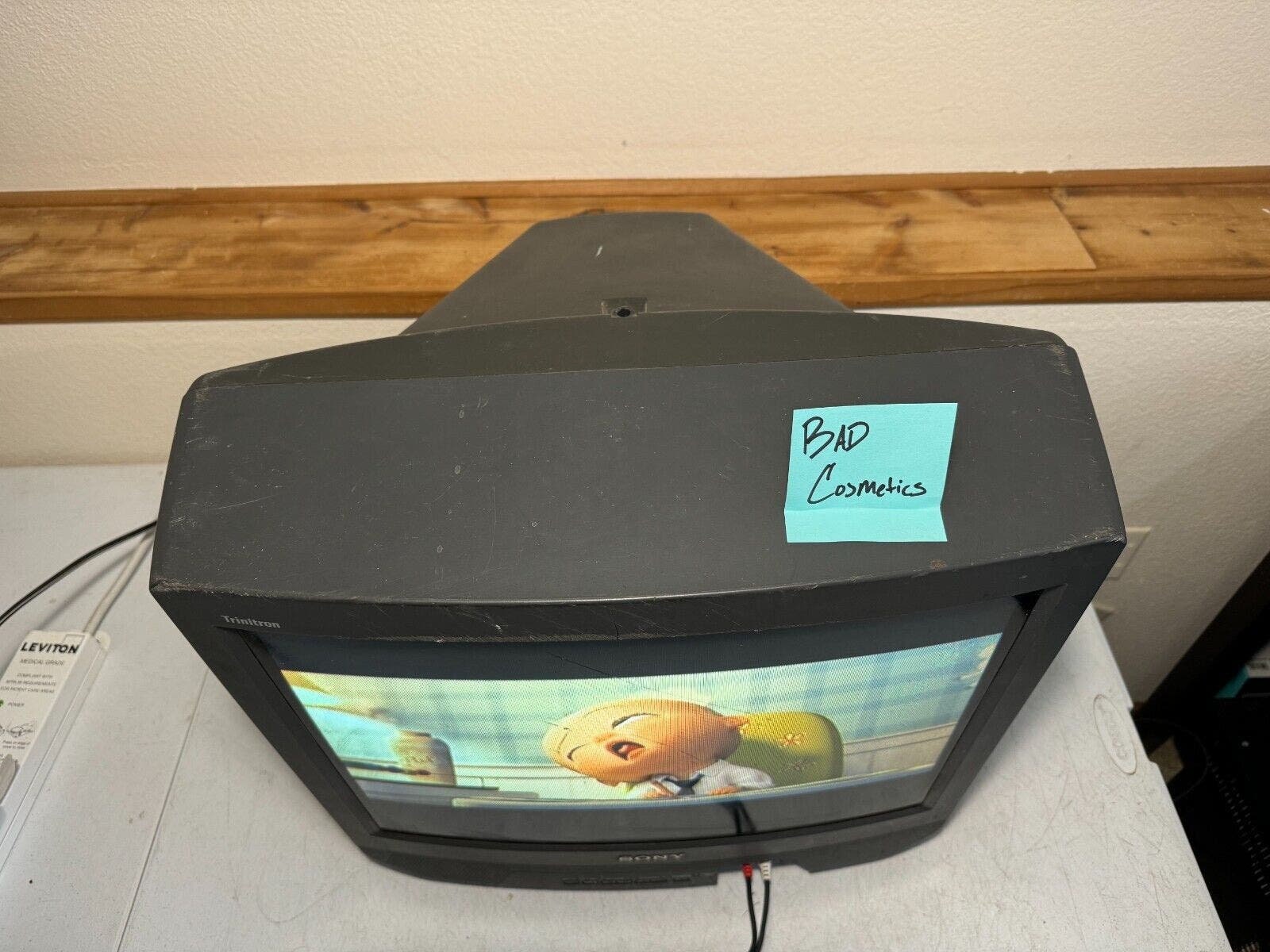 Sony Trinitron KV20V80 20 CRT TV Retro Gaming Television Vintage Tube ...