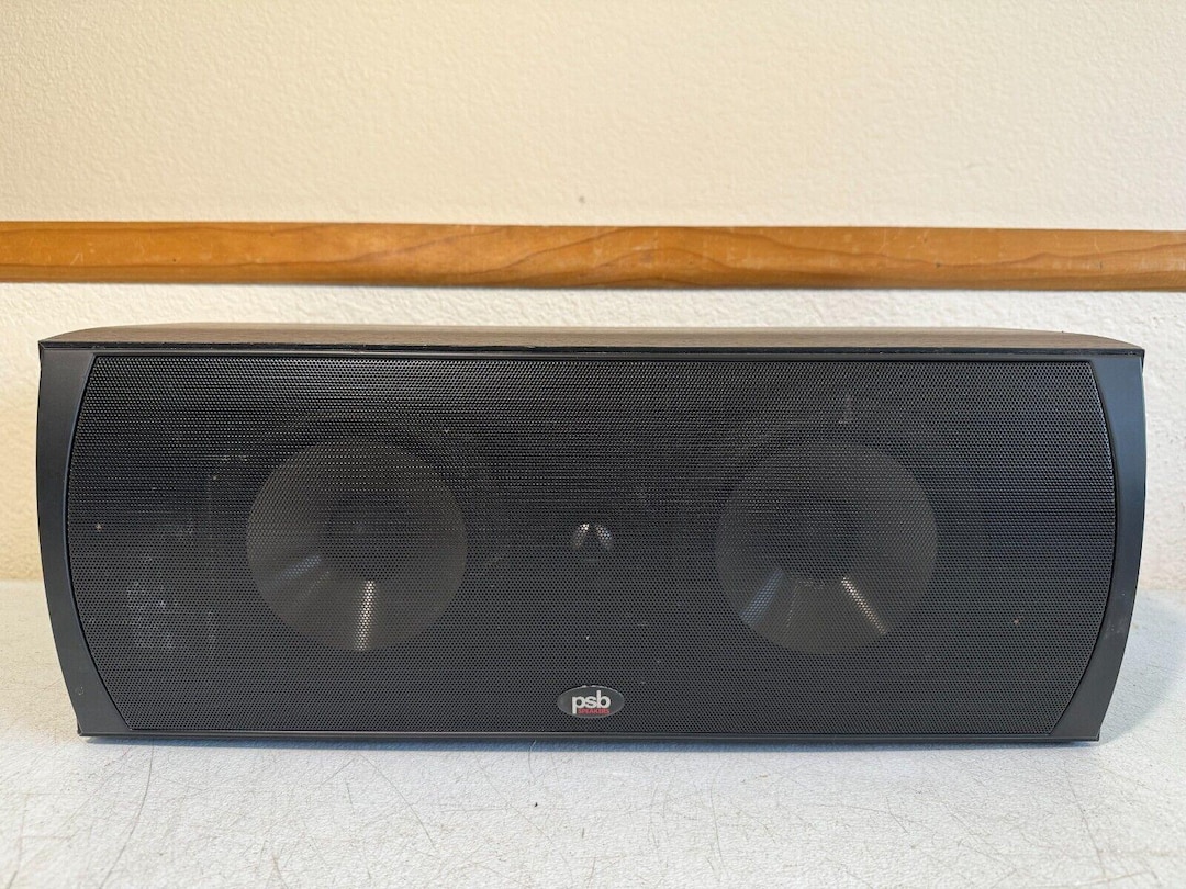 PSB Alpha C1 Center Channel Speaker Home Theater Audiophile Audio Black ...
