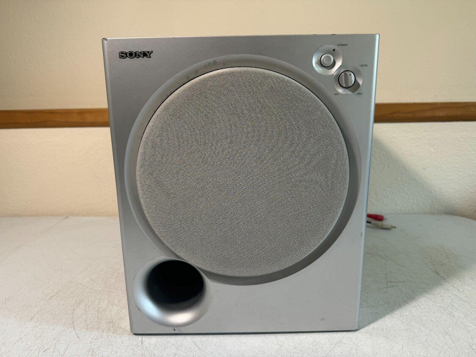 Sony SA-WMSP75 Subwoofer Powered Sub Home Theater Bass Audio Loud ...