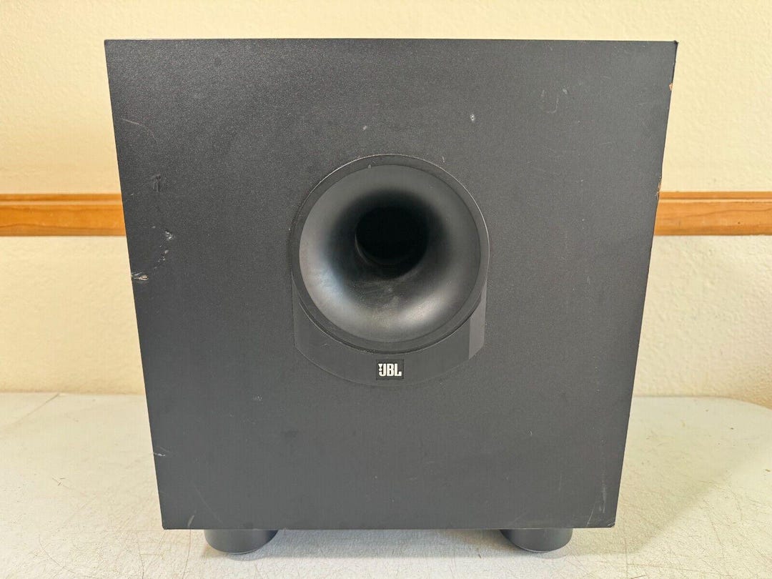 JBL SUB135P Passive Subwoofer Home Theater Sub 8 Loud Bass 100w Power ...