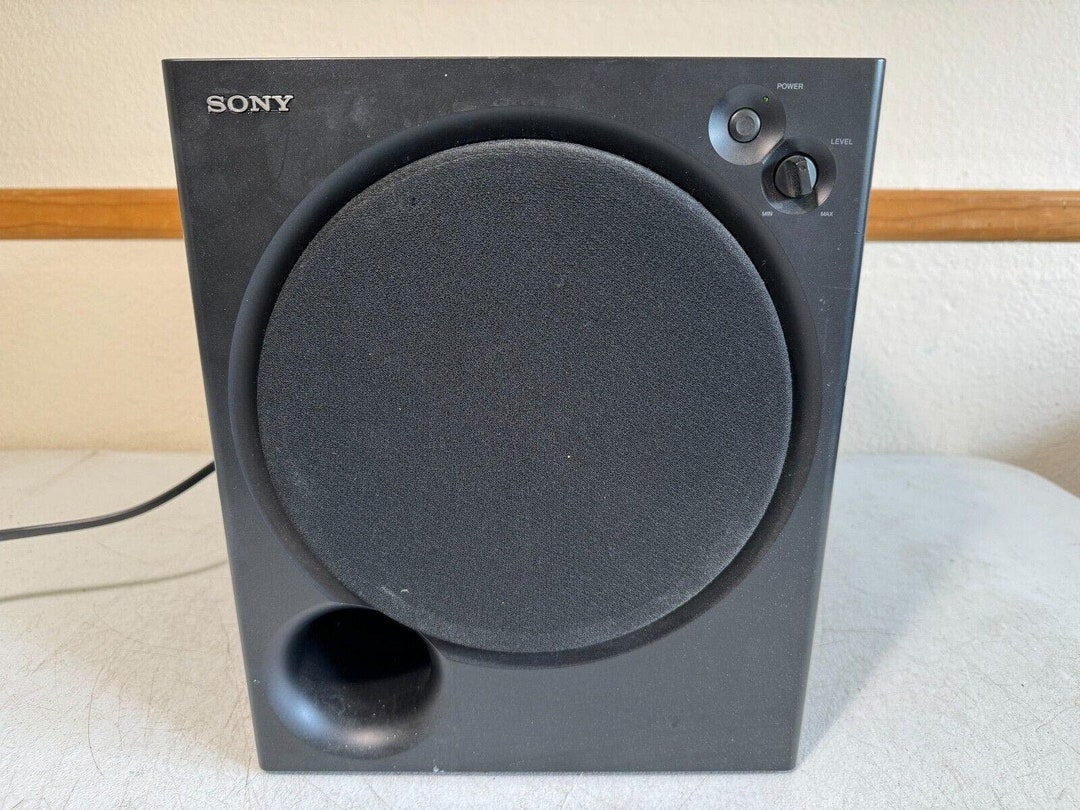 Sony SA-WM200 Subwoofer Powered Sub Bass Loud Home Theater Vintage ...