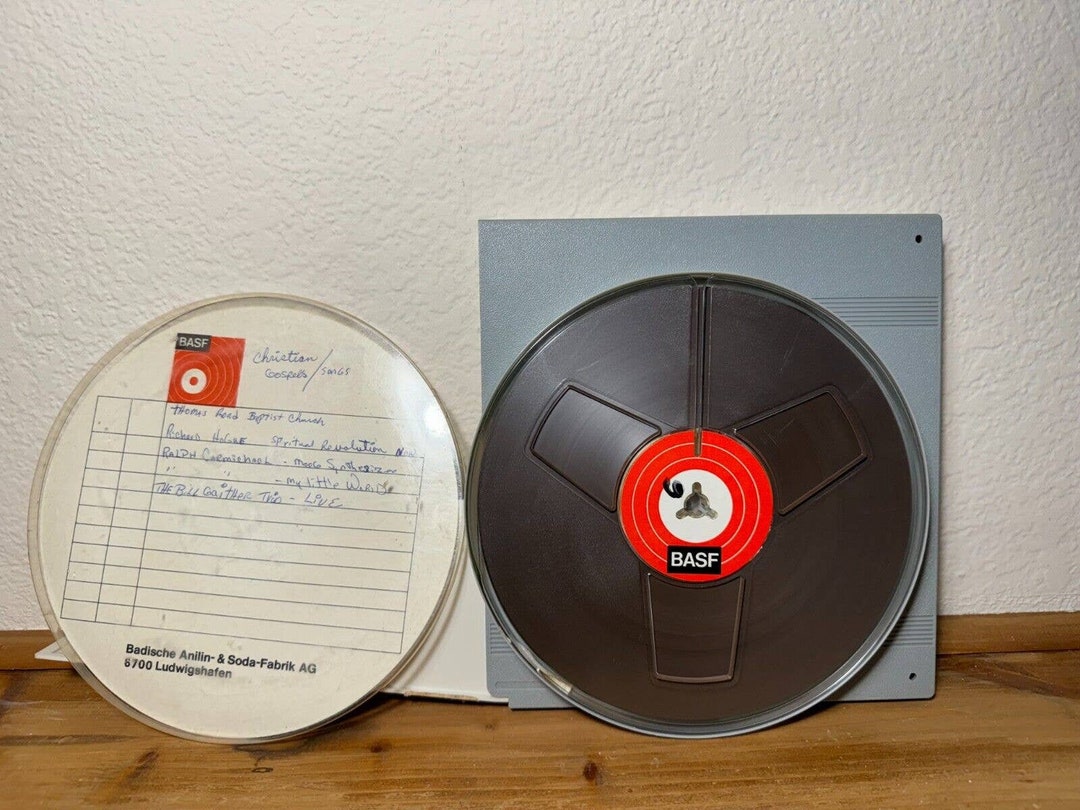 BASF Reel to Reel Tape Recording Recorder Vintage Audio Music Retro Lot ...