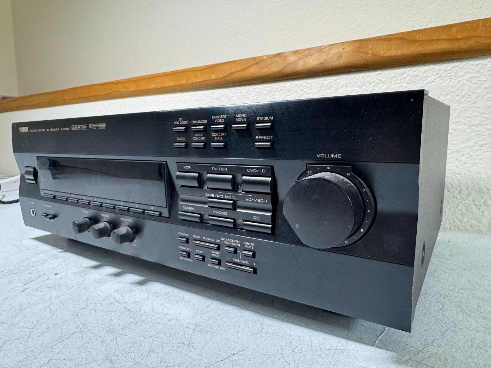Yamaha R-V703 Receiver Hifi Stereo 5.1 Channel Home Theater Phono Vintage Radio - Etsy