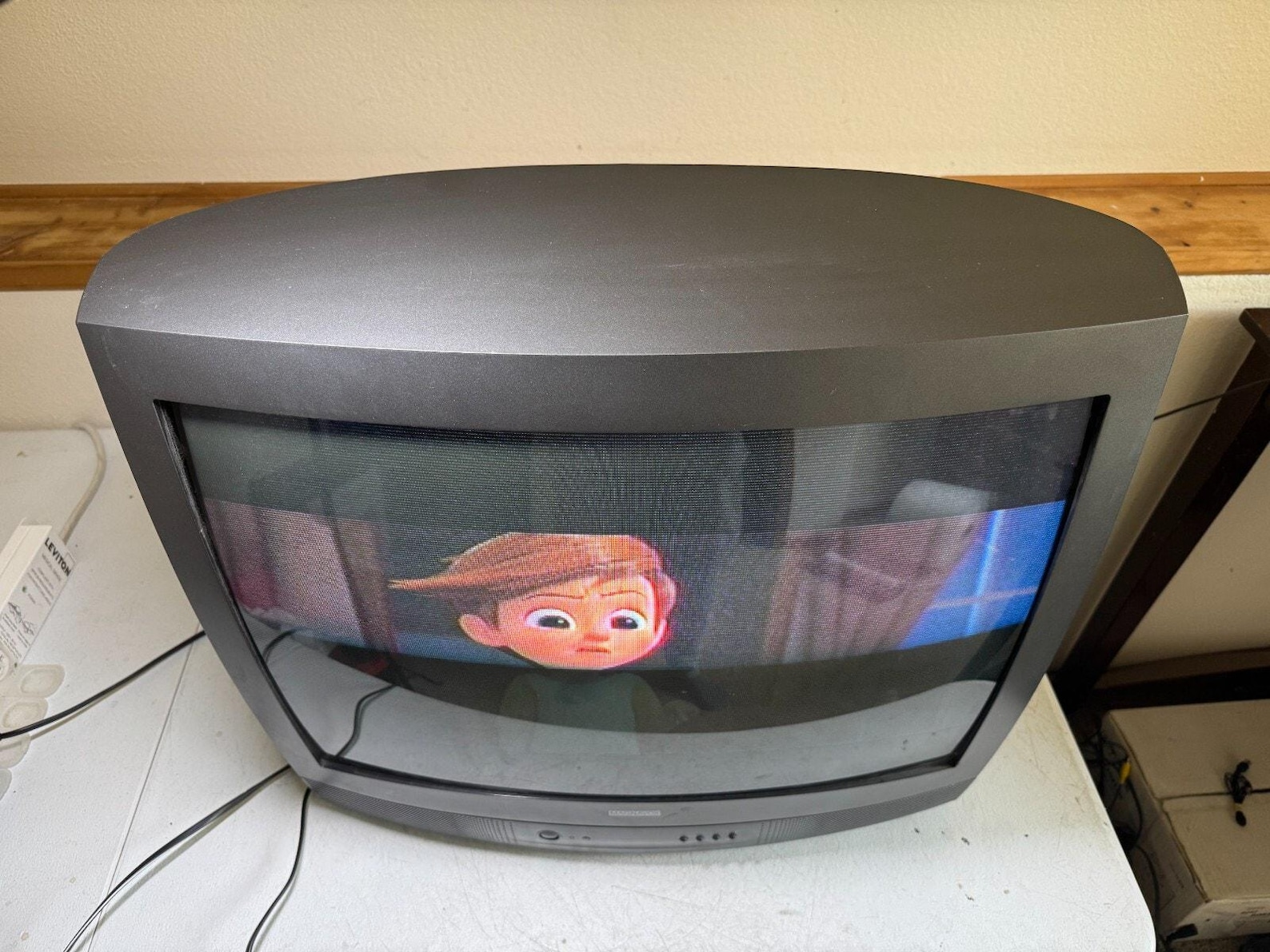 Philips MT2501 C121 25" CRT TV Retro Gaming Television Vintage Coax ...