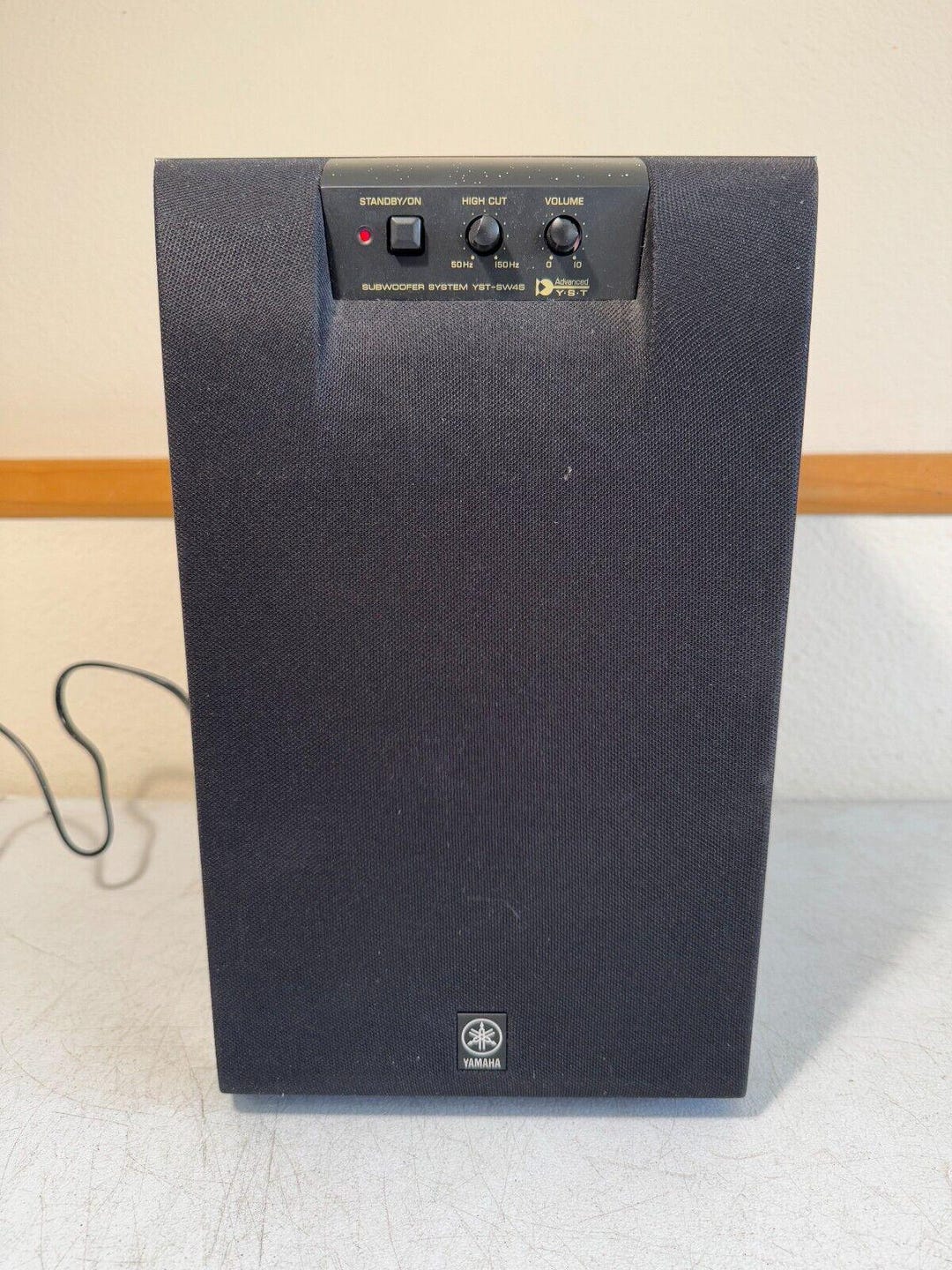 Yamaha YST-SW45 Powered Subwoofer Home Theater Sub Bass Vintage Loud ...