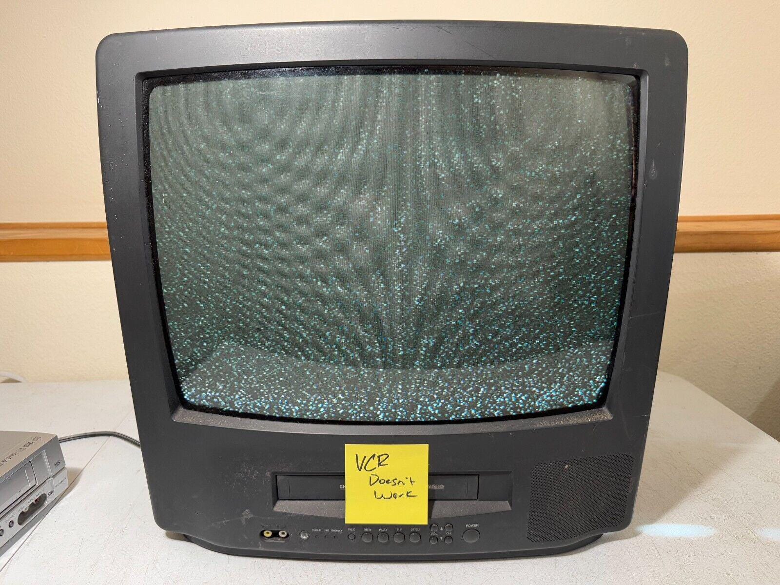 Daewoo DVN-20F6N 20" CRT Tv Retro Gaming Television Vintage Rcas Big ...