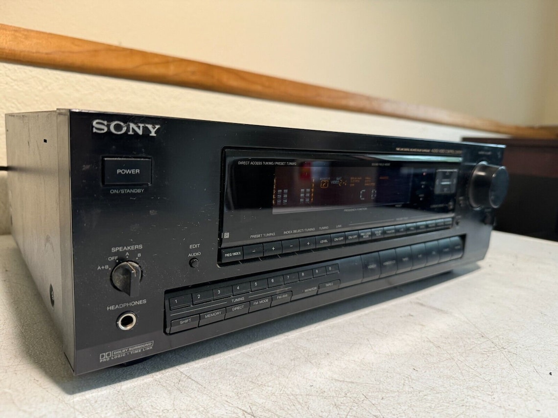 Sony STR-D790 Receiver Hifi Stereo Vintage 5.1 Channel Phono Home Audio ...