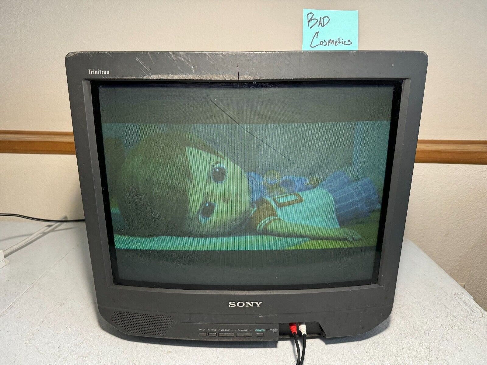 Sony Trinitron KV20V80 20 CRT TV Retro Gaming Television Vintage Tube Screen - Etsy