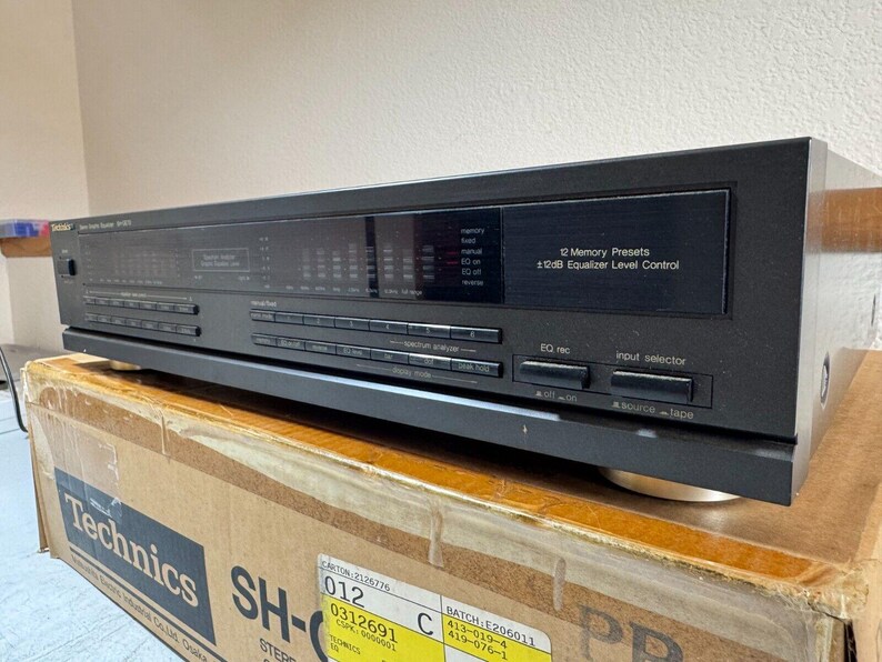 Technics SH-GE70 Graphic Equalizer Hifi Stereo Vintage Home Audio Japan ...