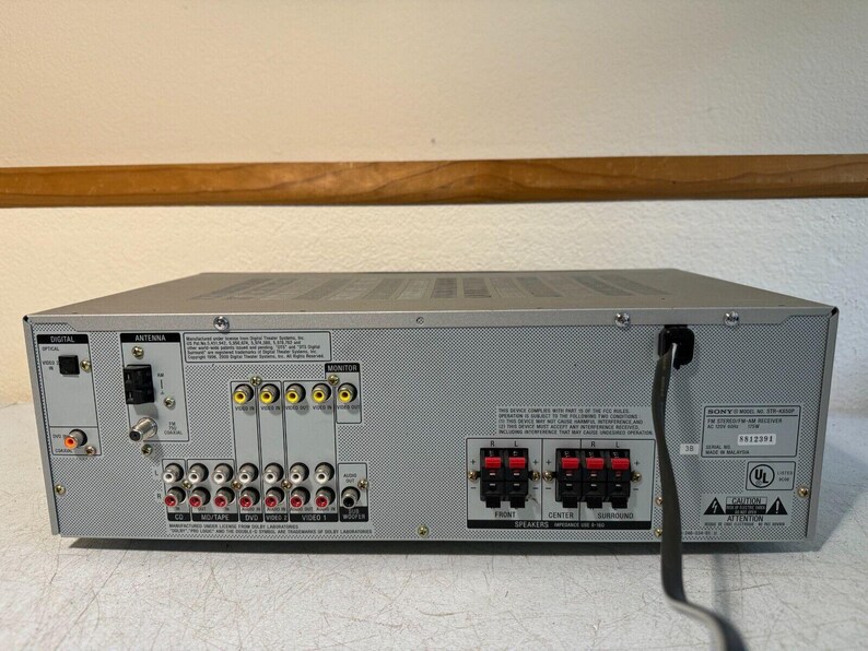 Sony STR-K650P Receiver Hifi Stereo 5.1 Channel Home Theater Audio ...