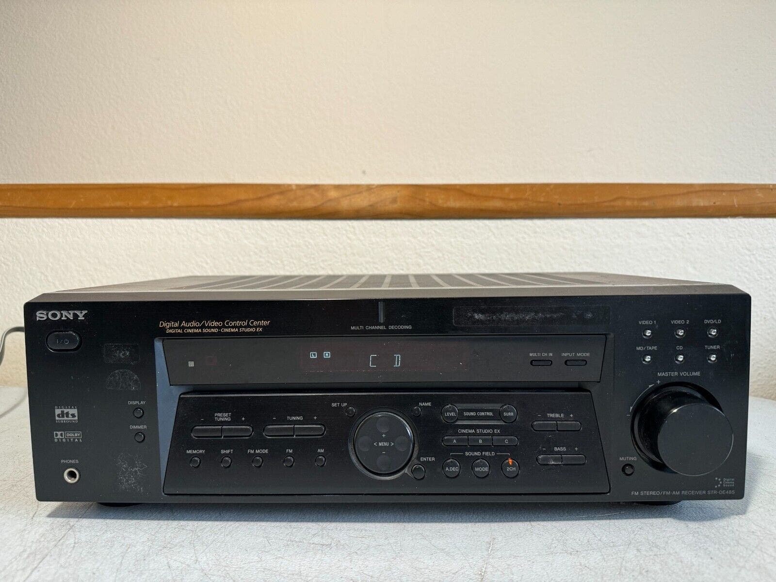 Sony STR-DE485 Receiver Hifi Stereo Vintage Home Theater 5.1 Channel ...