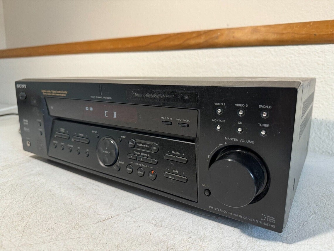 Sony STR-DE485 Receiver Hifi Stereo Vintage Home Theater 5.1 Channel ...
