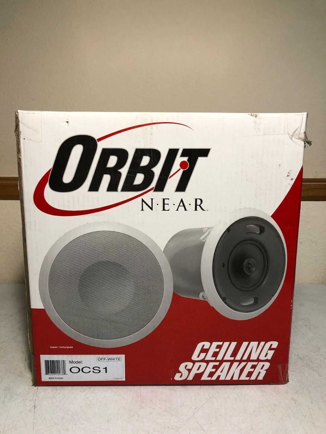 Bogen OCS1 Orbit Near Ceiling Speakers 100W 89.5db White Audio ...