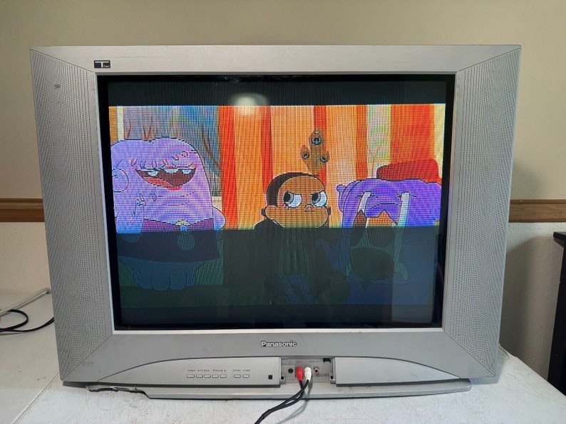 Panasonic Tau CT-27SL14J 27" Crt Tv Retro Gaming Television Vintage S ...