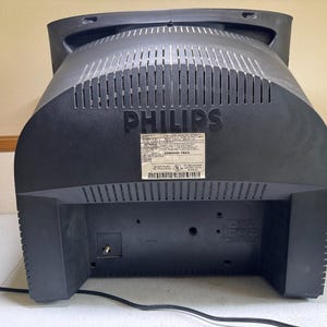 Philips MT2501 C121 25" CRT TV Retro Gaming Television Vintage Coax ...
