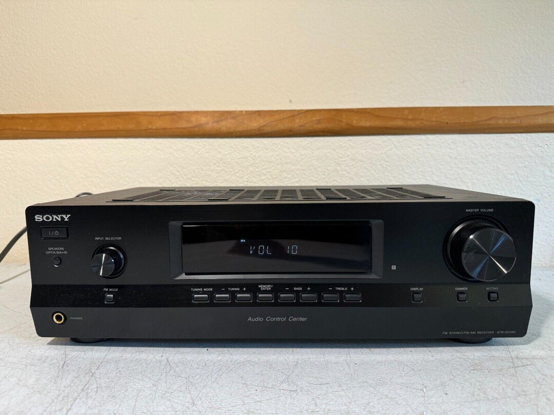 Sony STR-DH100 Receiver Hifi Stereo Home Audio 2 Channel Tuner Radio ...