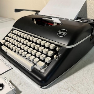 We R Memory Keepers Typewriter Black Typing Retro Collectable Ribbon ...
