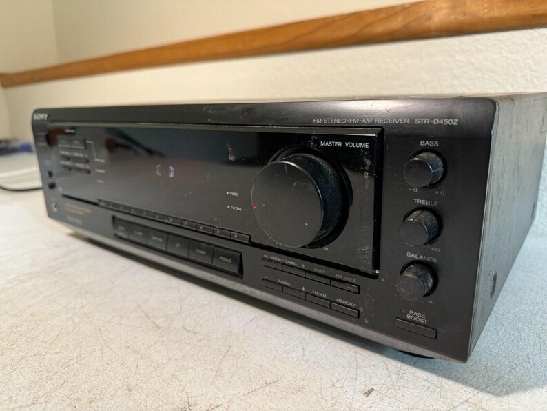 Sony STR-D450Z Receiver Hifi Stereo 5.1 Channel Phono Home Theater ...