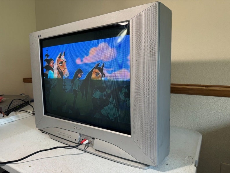 Panasonic Tau CT-27SL14J 27" Crt Tv Retro Gaming Television Vintage S ...