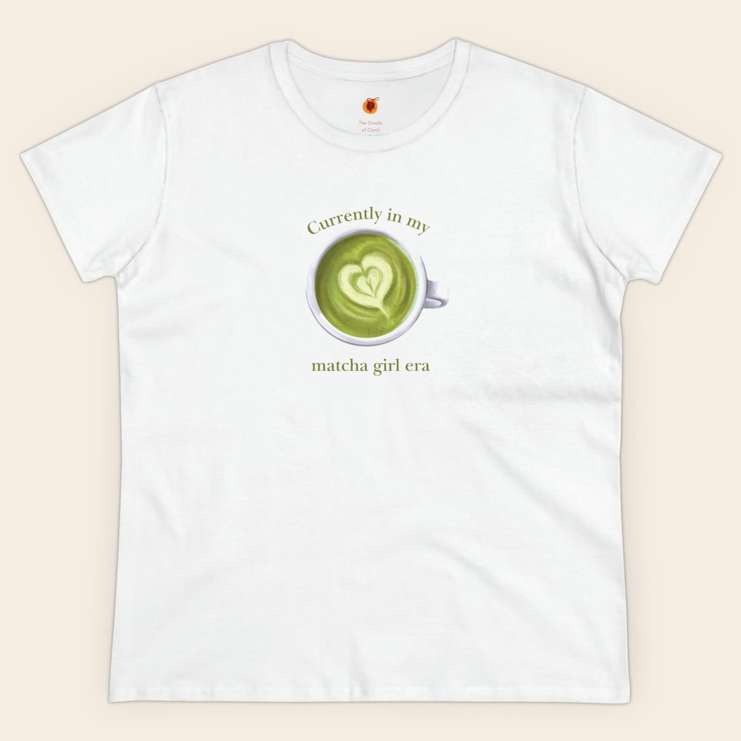 Matcha Tshirt, Trending Baby Tee, Matcha Gift, Tea Lover Shirt, Matcha ...