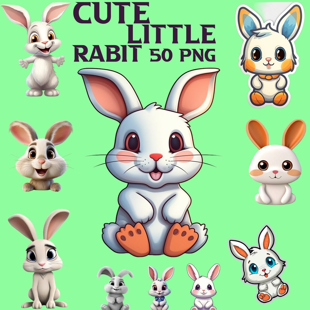 Rabbits PNG Clipart Cute Bunny Baby Rabbit Cute Rabbit Easter Animal ...