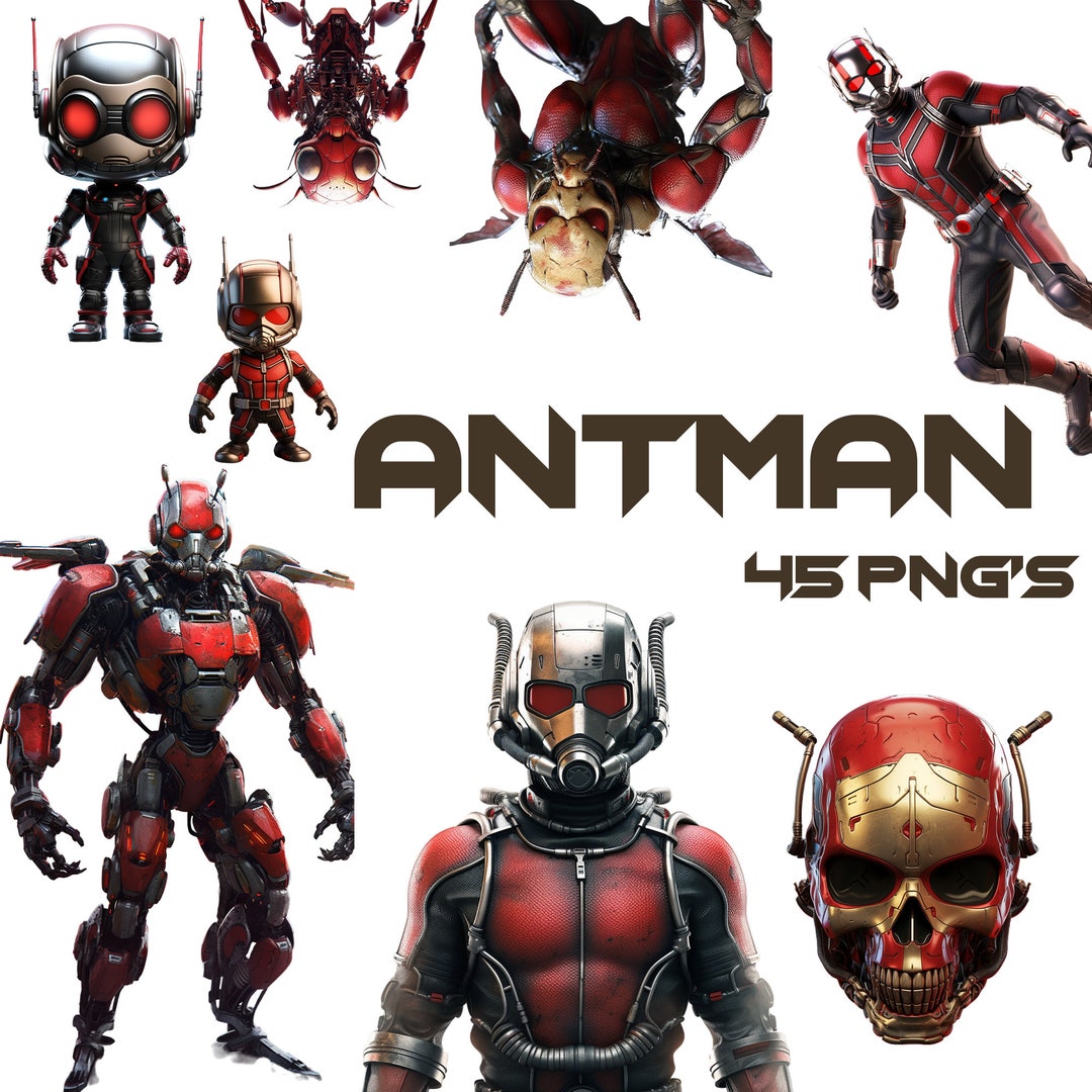 49 Antman Clipart PNG ant-man Digital Graphic Image antman Clip Art ...