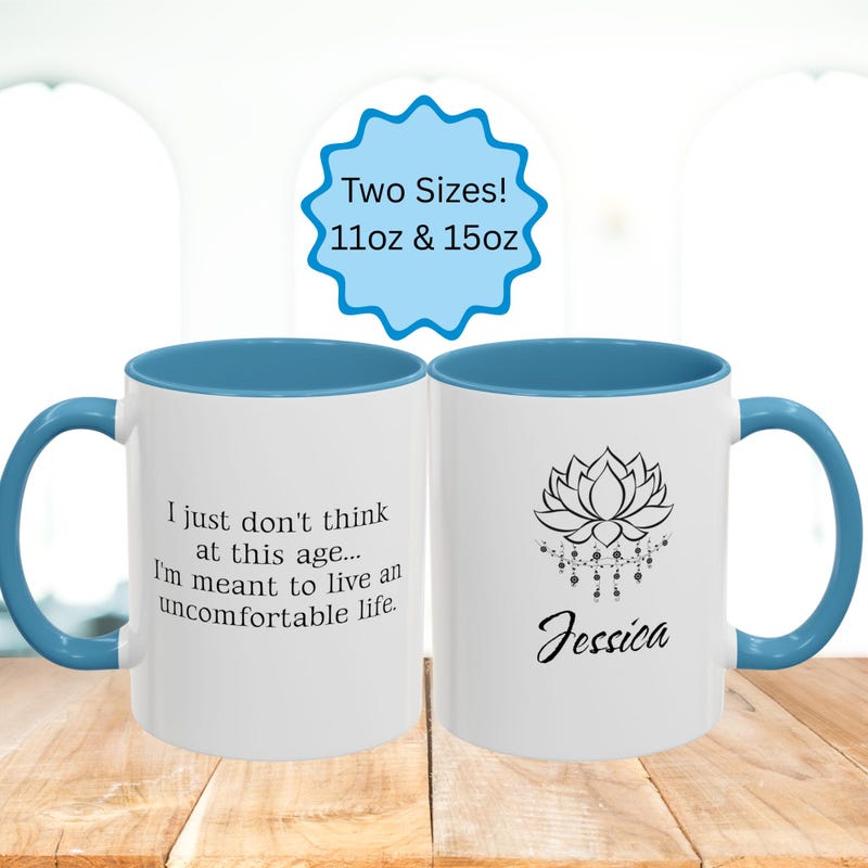 Inspirational Lotus Mug - Etsy