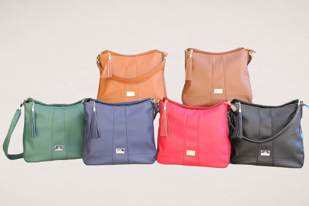 Womens Handbag Crossbody Designer Purse Two Removable Straps ...