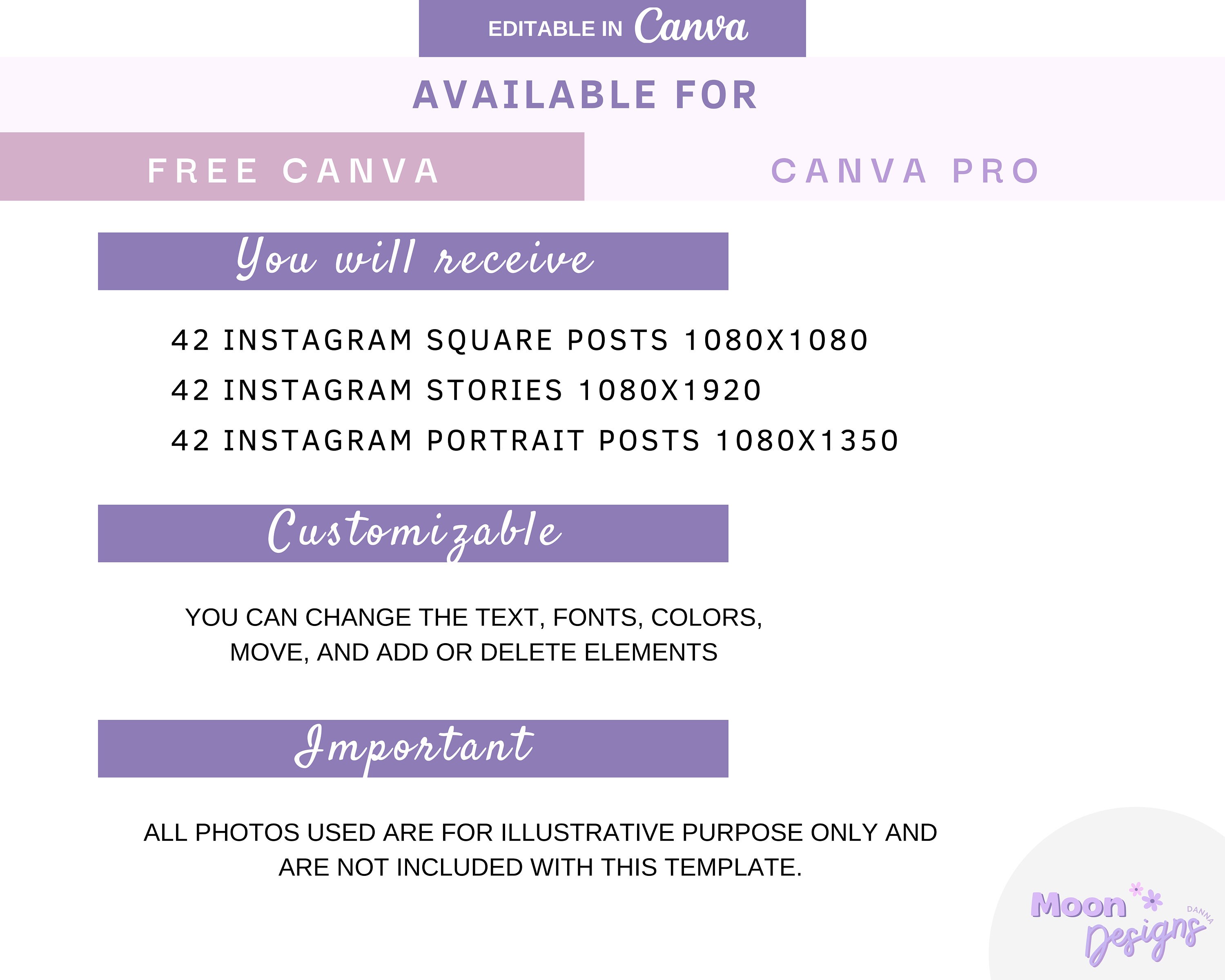 Canva Instagram Post Templates, Editable Templates, Creative Sparkle ...