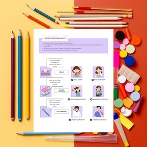 Kids Personal Hygiene Workbook, Printable PDF Activities Fun ...