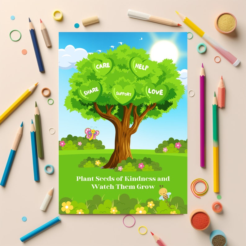 Kindness Poster Quotes for Kids Homeschool Therapy for Children ...