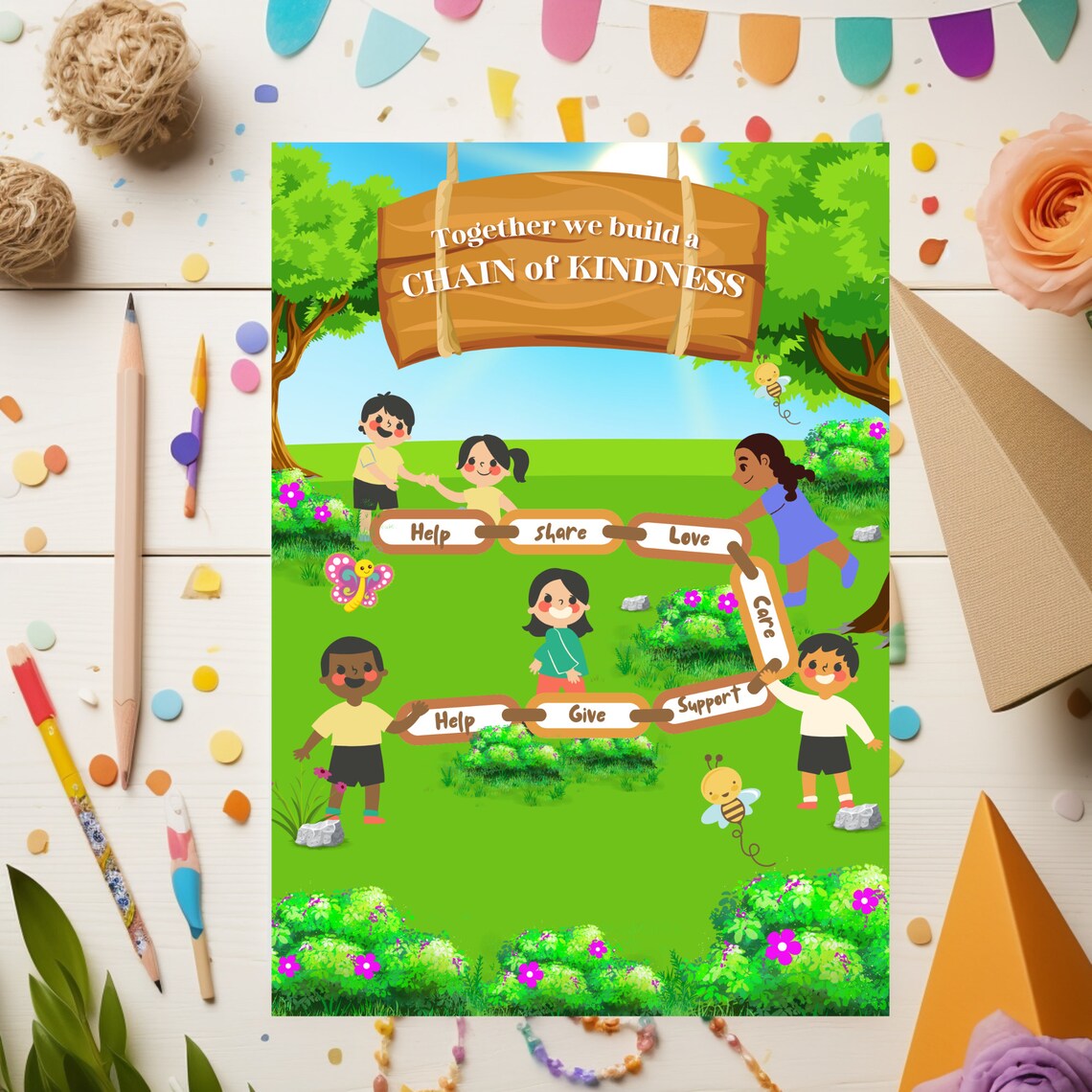 Kindness Poster Quotes for Kids Homeschool Therapy for Children ...