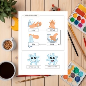 Kids Personal Hygiene Workbook, Printable PDF Activities Fun ...