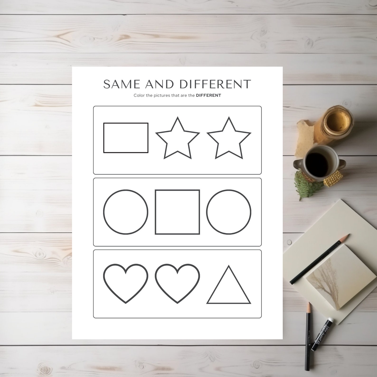 Childrens Activity Sheets Printable Instant Canva Download Pink Kids ...