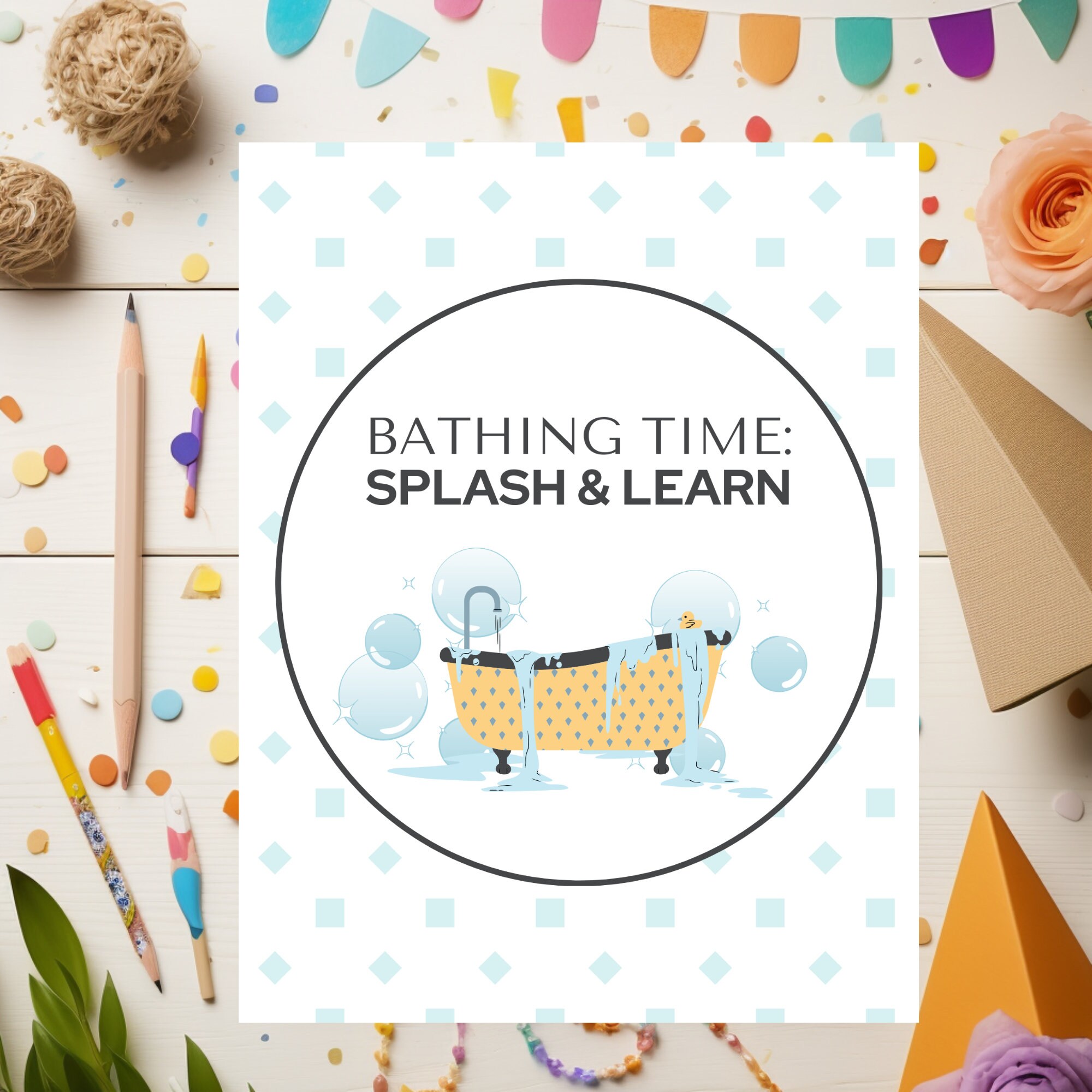 Kids Personal Hygiene Workbook, Printable PDF Activities Fun ...