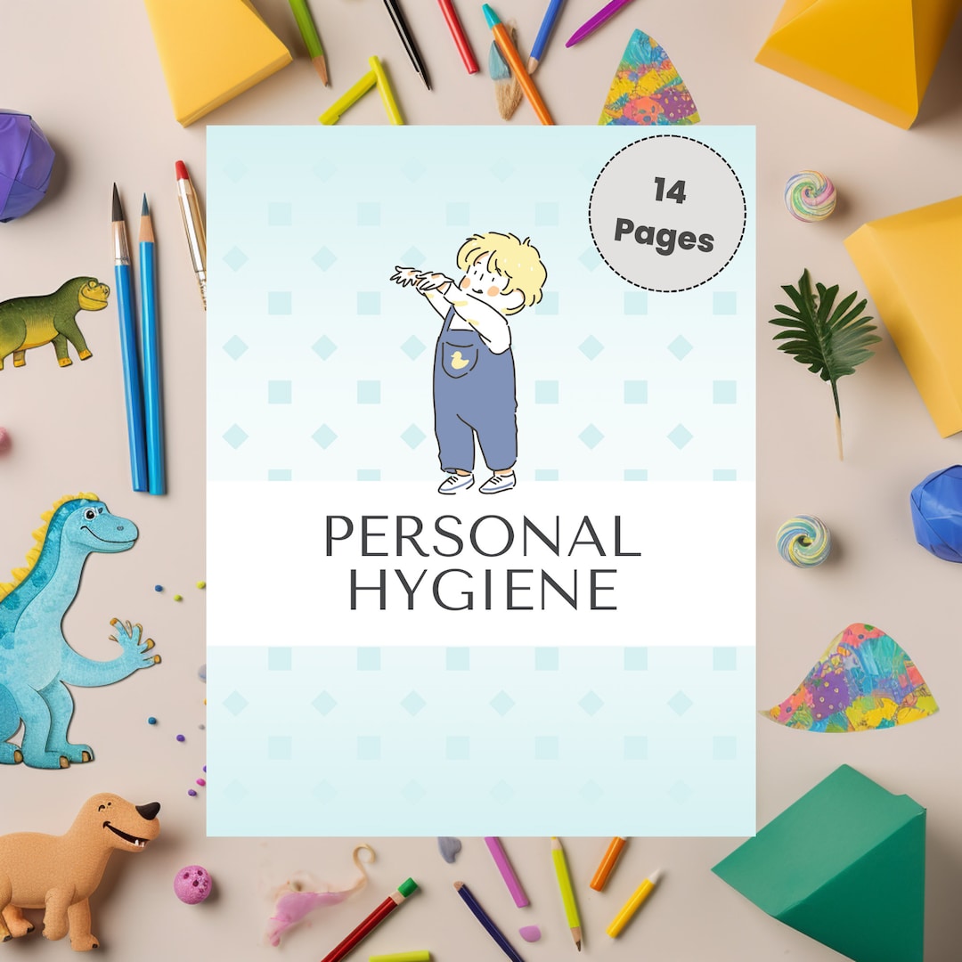 Kids Personal Hygiene Workbook, Printable PDF Activities Fun ...