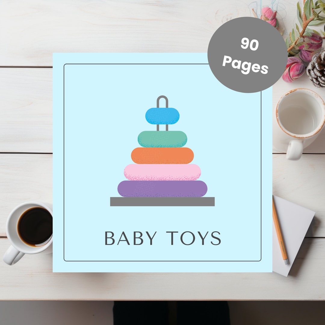 Blue Toy Labels Printable Toy Organization Toy Storage Organisation ...