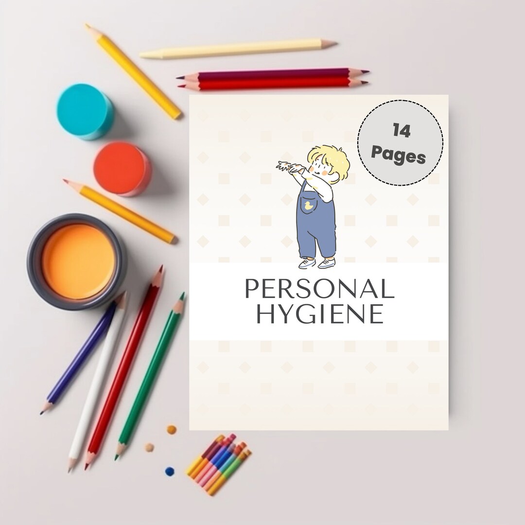 Kids Personal Hygiene Workbook, Printable PDF Activities Fun ...