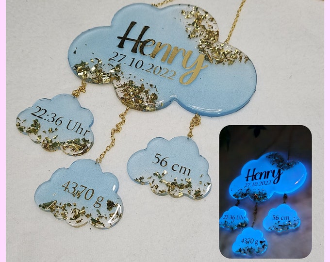 Glowing Baby Cloud Glow in the Dark | Glows in the Dark | Gift for ...