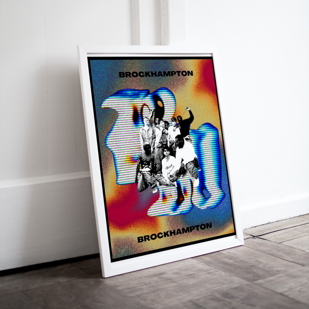 Brockhampton Poster - Etsy