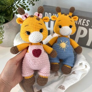 Giraffe Crochet Pattern (ENG) - Etsy