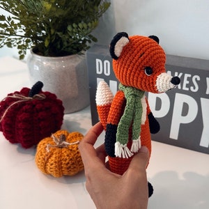 Crochet Fox Pattern (ENG) - Etsy