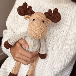Moose Crochet Pattern (ENG) - Etsy