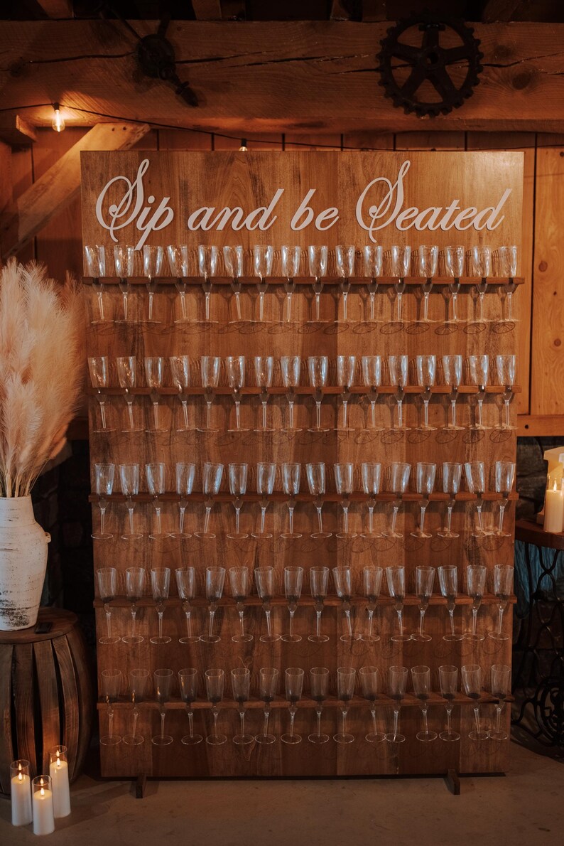 Sip and Be Seated Wall - Etsy