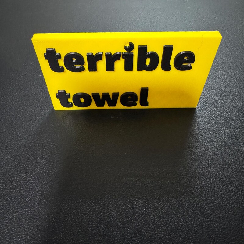 Terrible Towel - Etsy