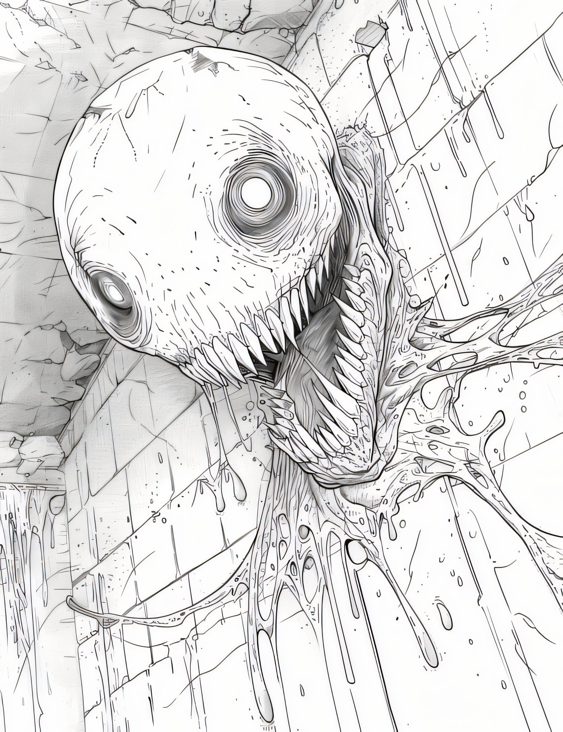 Scariest Things Imaginable Coloring Book - Unleash Your Halloween ...
