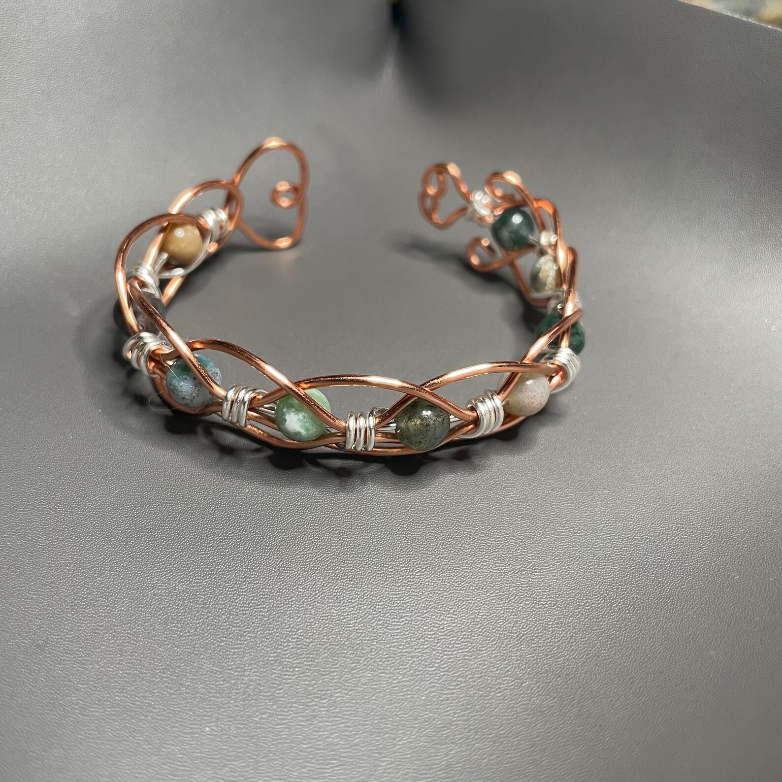 Celtic Crystal Cuff Beacelet - Etsy
