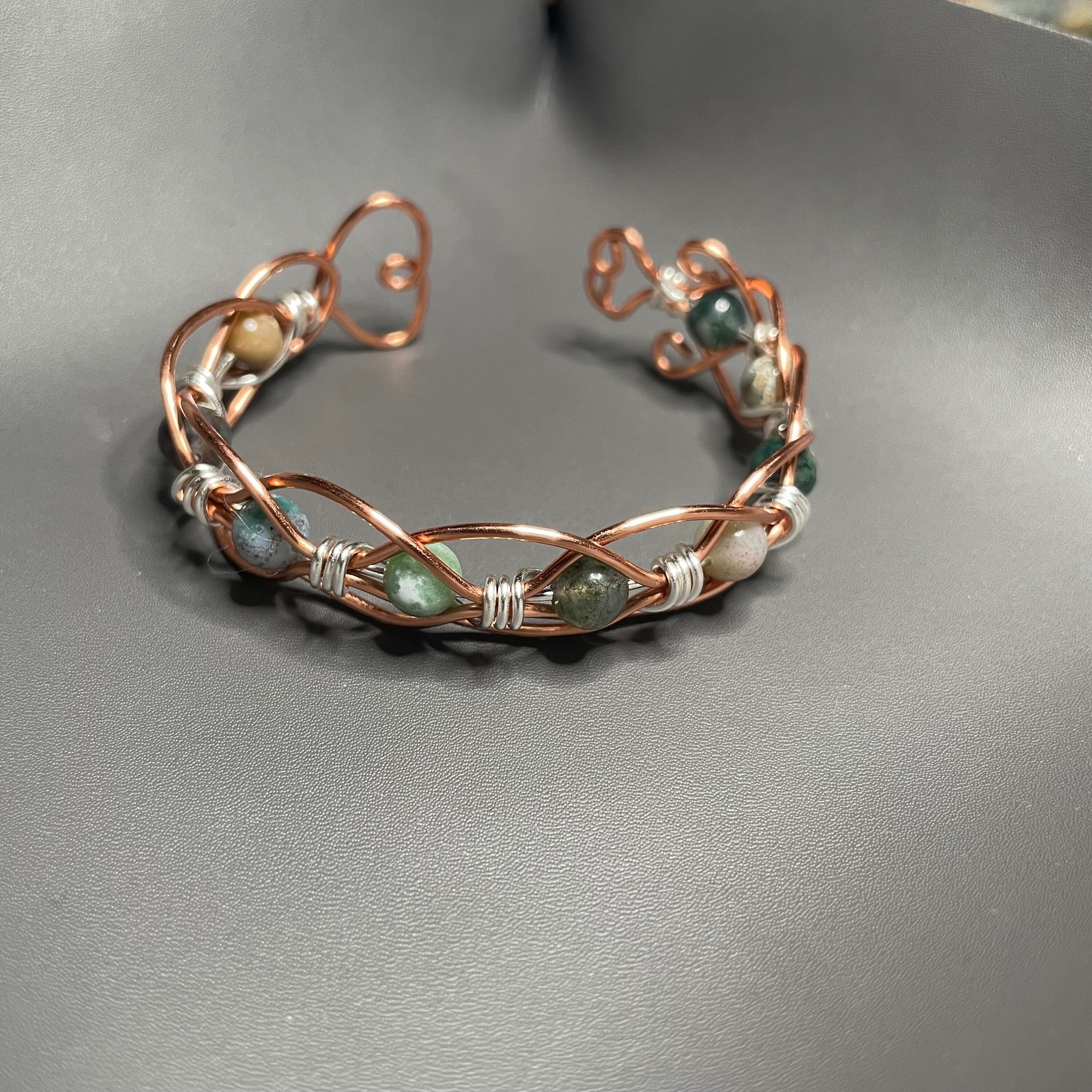 Celtic Crystal Cuff Beacelet - Etsy