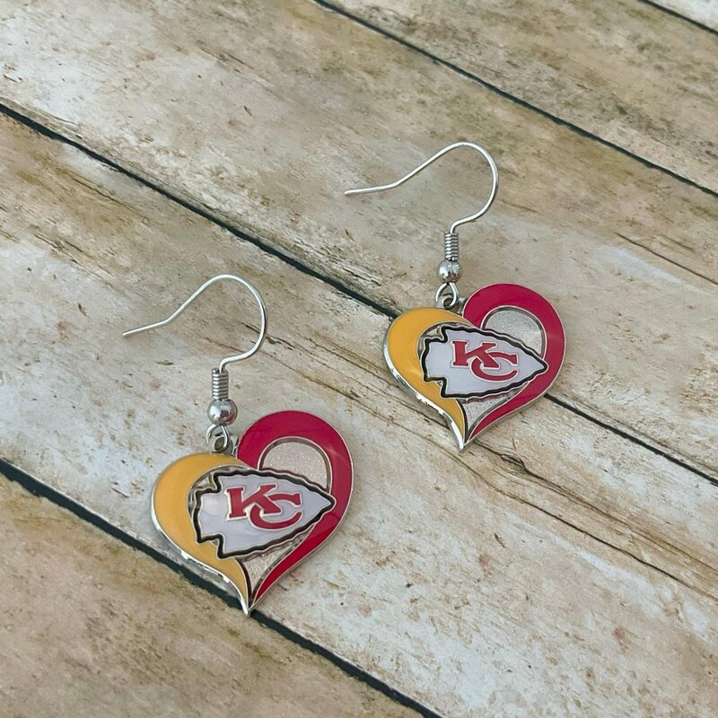 Kansas City Chiefs Earrings - Etsy