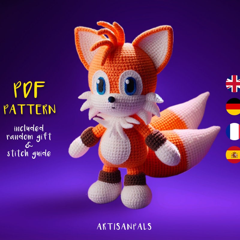 Tails Doll Plush - Etsy